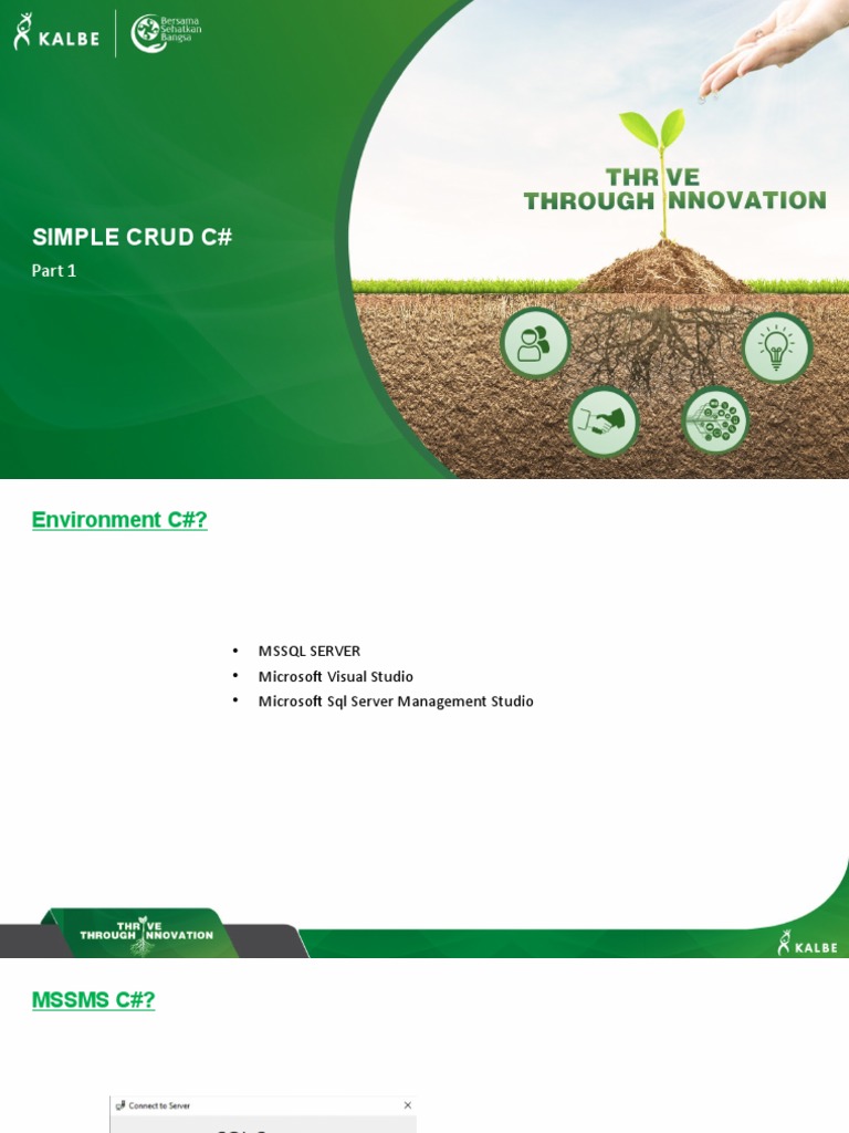Training 4 - Simple CRUD On C# Programming | PDF | Parameter (Computer Programming) | Microsoft ...