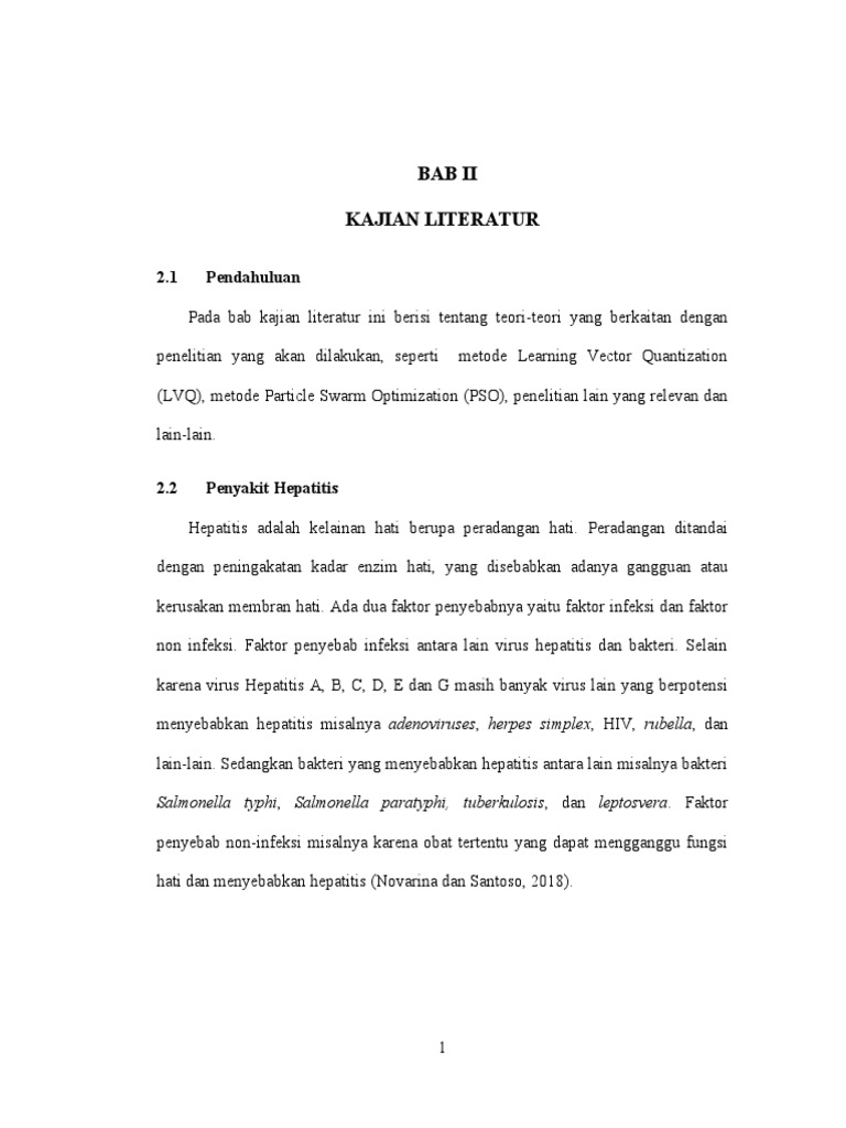 Bab Ii Kajian Literatur | PDF | Metode & Bahan Ajar | Komputer