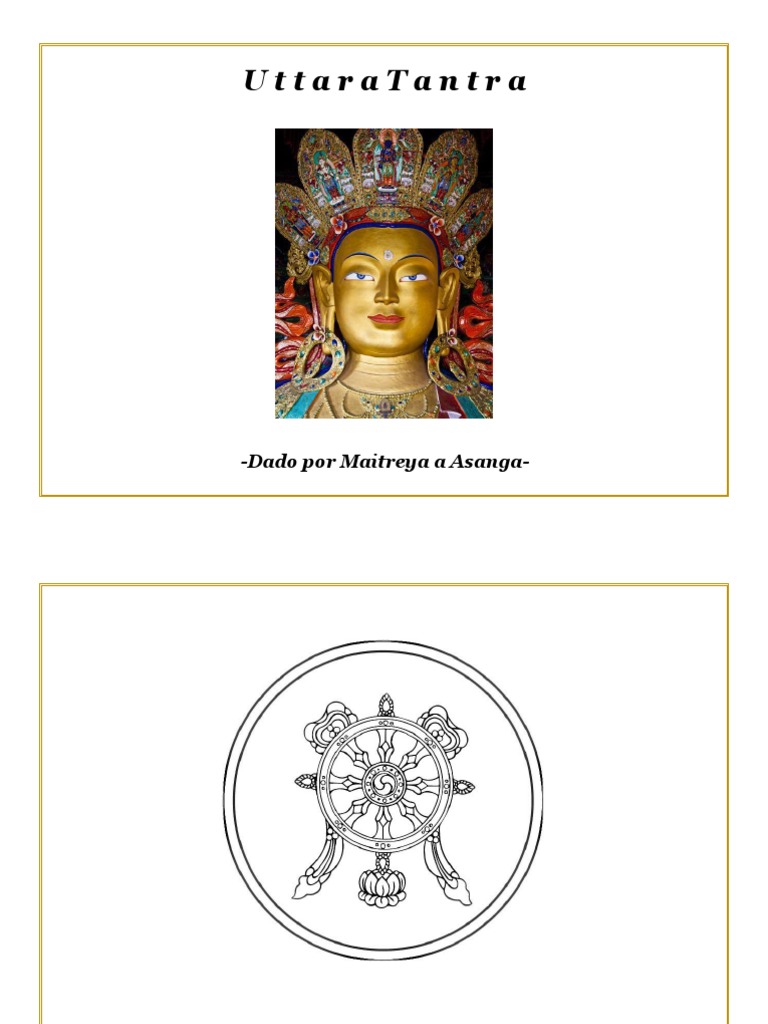 Uttaratantra: - Dado Por Maitreya A Asanga | PDF | Budeidad | Gautama ...