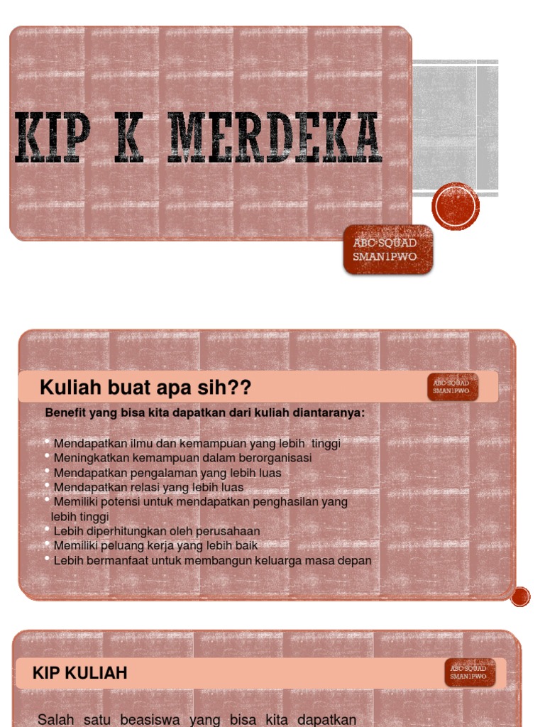 Kip K Merdeka | PDF