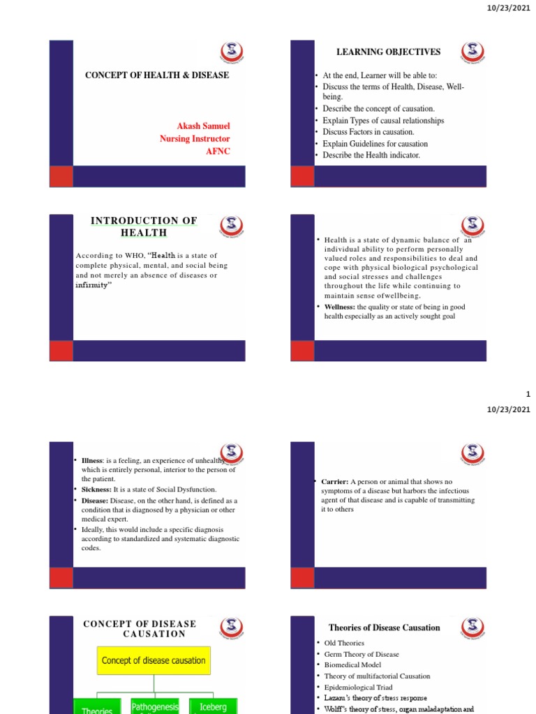 Epi Unit 2-1 | PDF | Causality | Cohort Study