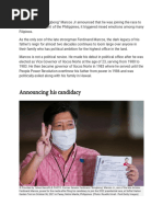 Resume of Senator Ferdinand - Bongbong - R. Marcos, Jr. - Senate of The ...