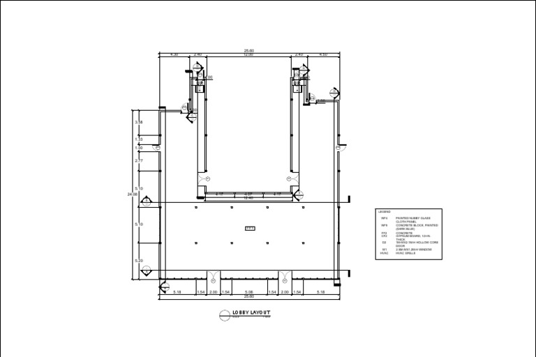 LOBBY - Floor Plan - FFL V2-Layout1 | PDF | Economic Sectors | Building ...