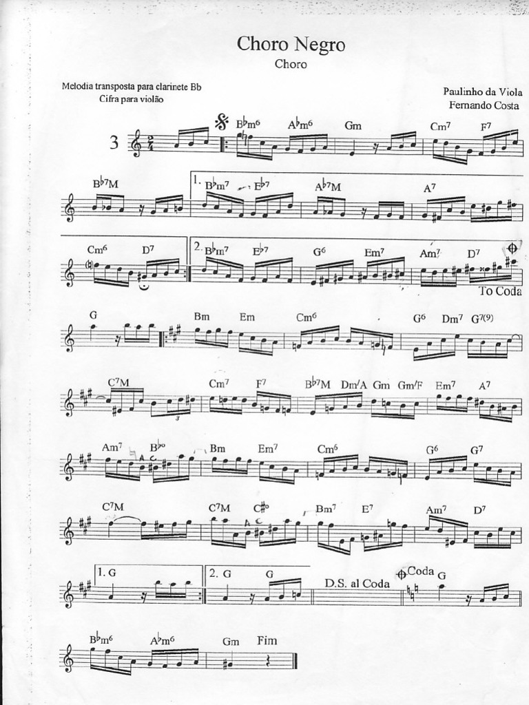 Choro Negro | PDF
