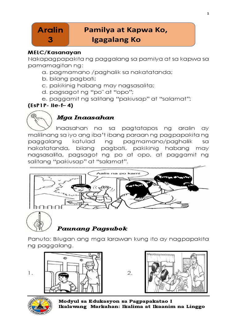 ESP 1 Q2 Weeks 5 6 | PDF