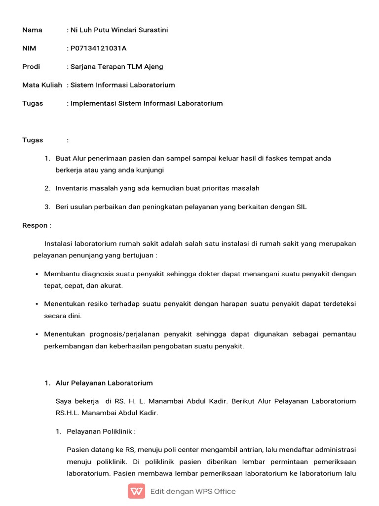 Tugas SIL Ibu Vidya 2 | PDF