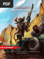 5e Firearm Rules | PDF | Firearms | Shotgun