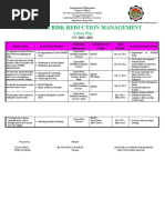 DRRM Action Plan 2018-2019 | PDF | Hazards | Safety