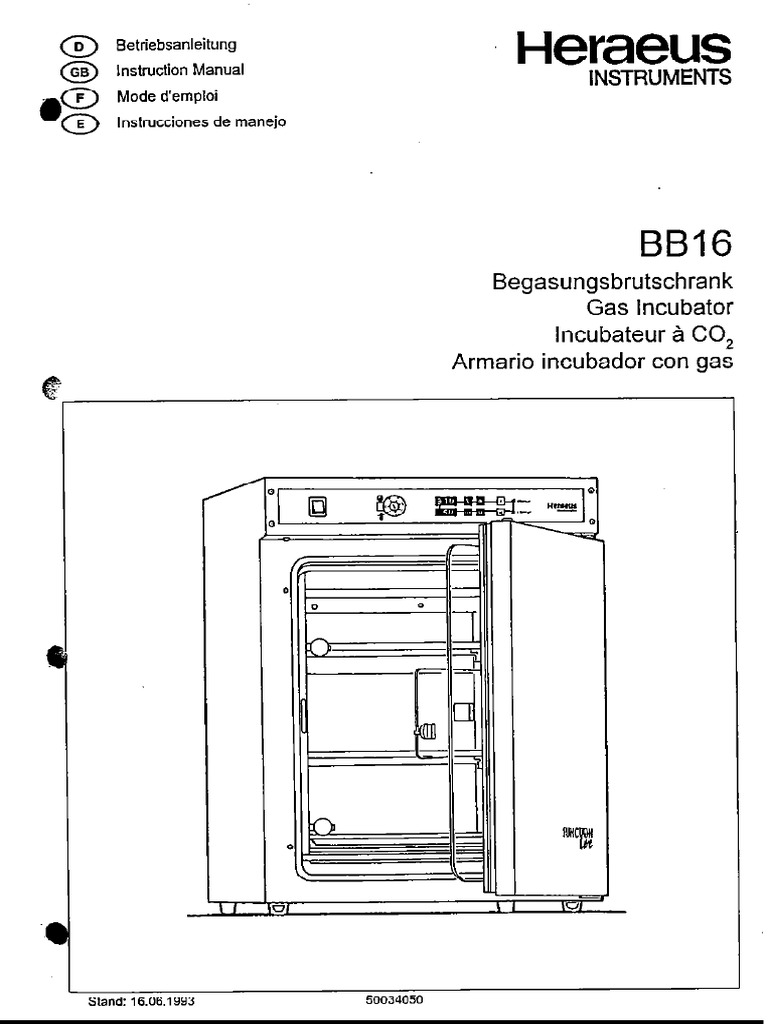 Heraeus bb16 | PDF