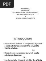 Usp PVT Dissolution Test | PDF | Variance | Rotation