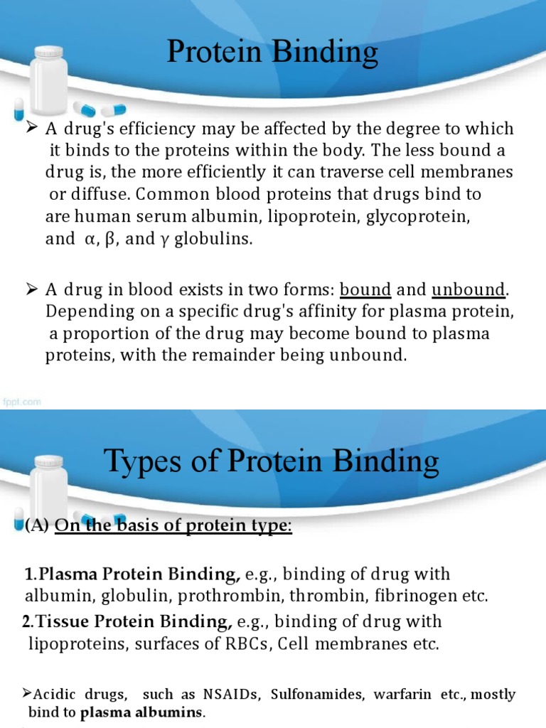 Protein Binding | PDF | Chemistry | Biochemistry