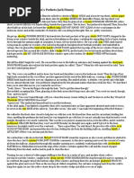 Annotated Copy of Contents of The Dead Mans Pocket | PDF