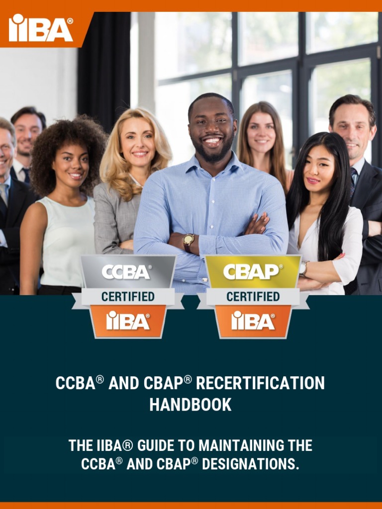 Ccba and Cbap Recertification Handbook | PDF | Business Analysis | Audit