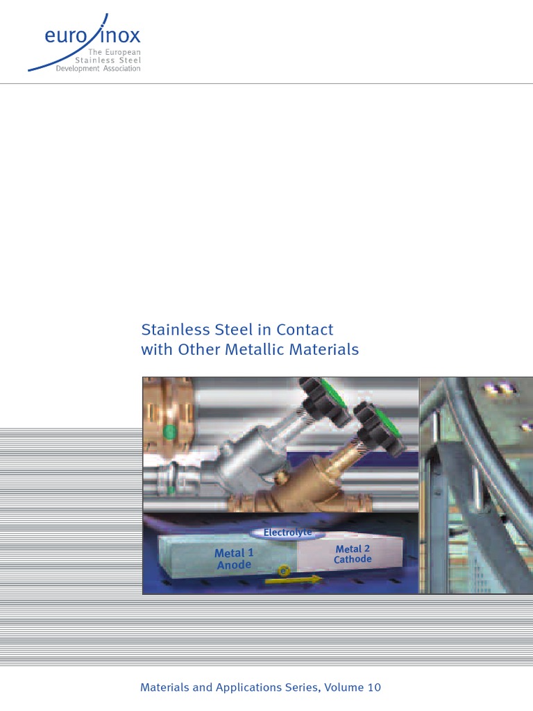 Stainless Steel in Contact With Other Metallic Material | PDF