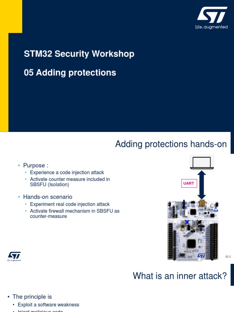 05-STM32 - Security - WS - Adding Protections | PDF | Flash Memory ...