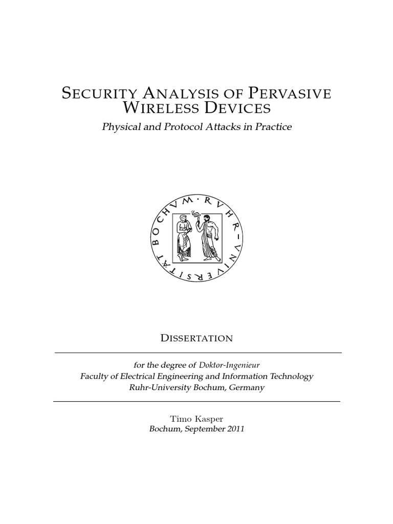 Timo PHD Thesis | PDF | Cryptography | Encryption