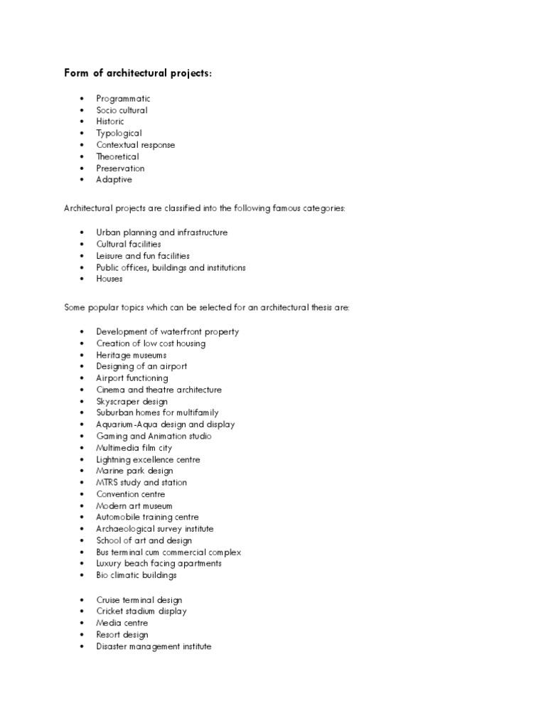 Thesis Topics List | PDF | Bangalore | Mumbai