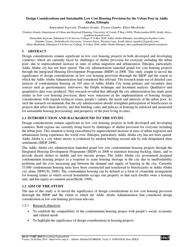 Emaculate Ingwani, Tendayi Gondo, Trynos Gumbo, Elias Mazhindu | PDF ...