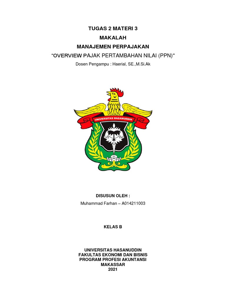 PPN: Panduan untuk Mahasiswa Akuntansi | PDF | Pengelolaan Keuangan & Uang