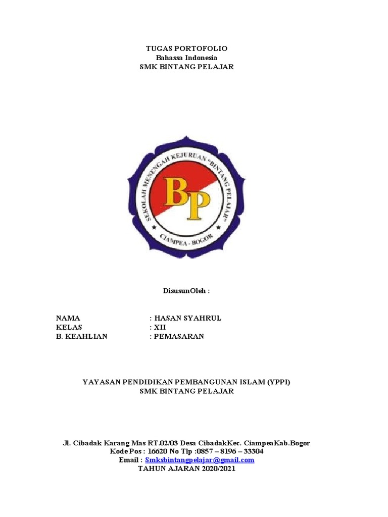 Tugas Portofolio PPKN | PDF