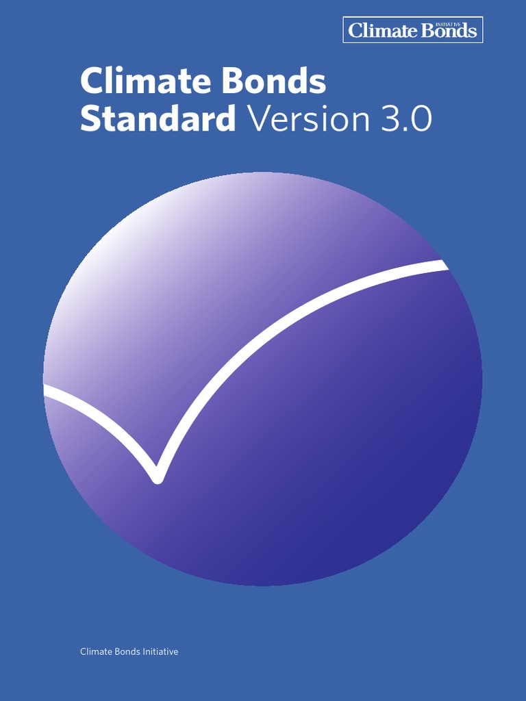 Climate Bonds Standard Version 3 0 December 2017 Pdf Bonds
