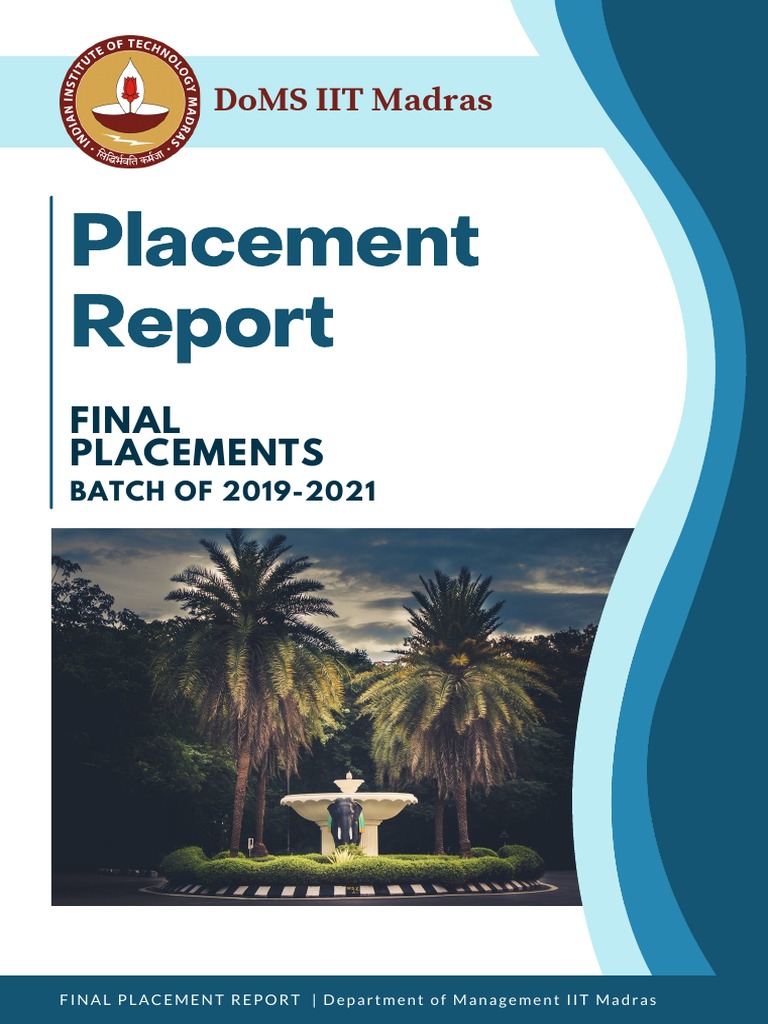 Final Placement Report 2021 | PDF | Business