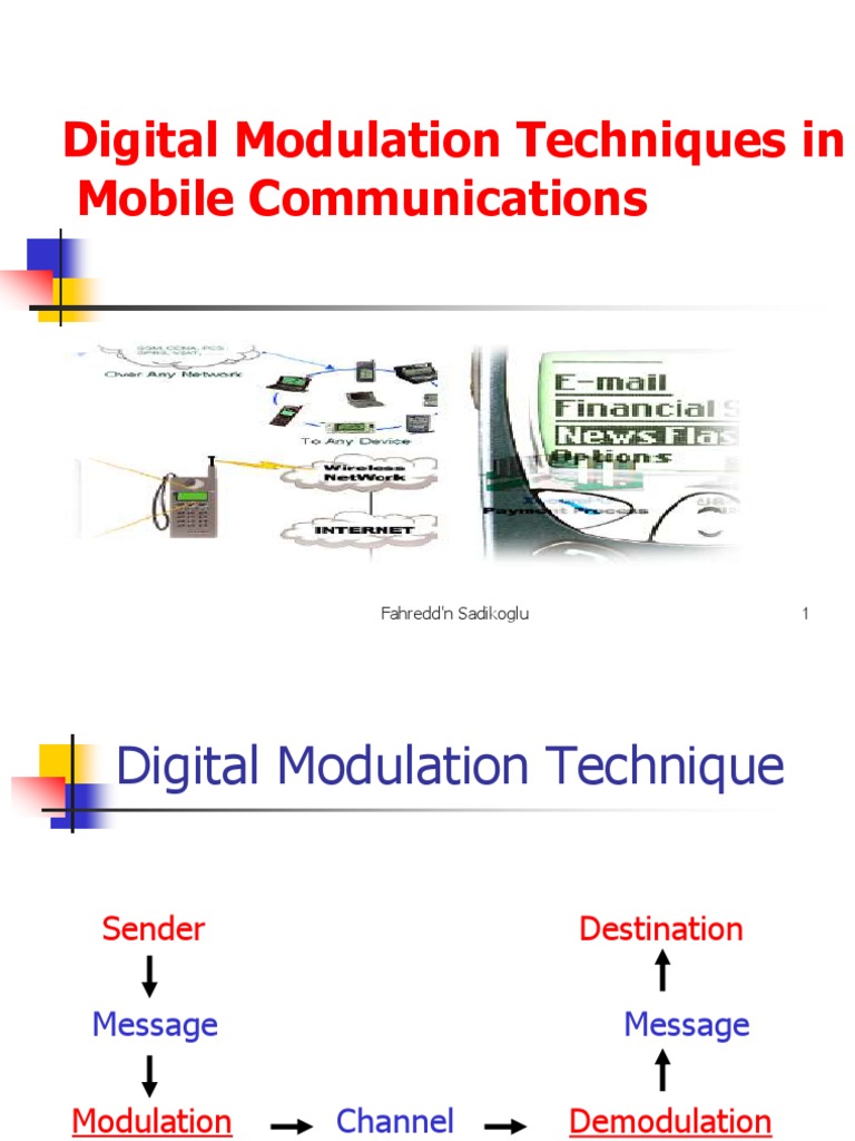 Gaussian Minimum Shift Keying | PDF | Modulation | Physical Layer Protocols