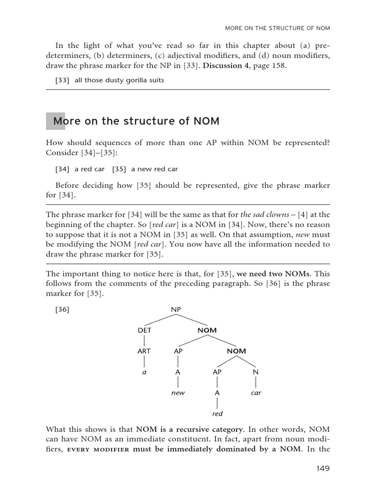 WEEK 10 Analysing Sentences - An Introduction To English Syntax | PDF | Clause | Phrase