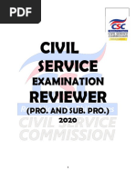 Part I Philippines' Civil Service Professional Reviewer | PDF | Test ...