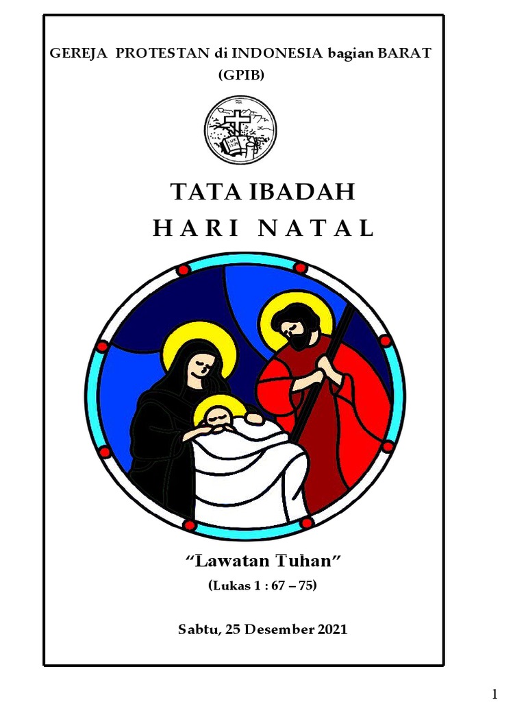 Ibadah Natal GPIB: Lawatan Tuhan | PDF