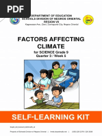 CLIMATE Grade 9 | PDF