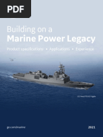 MS5001PA Gas Turbine Fact Sheet | PDF | Gas Turbine | Duct (Flow)