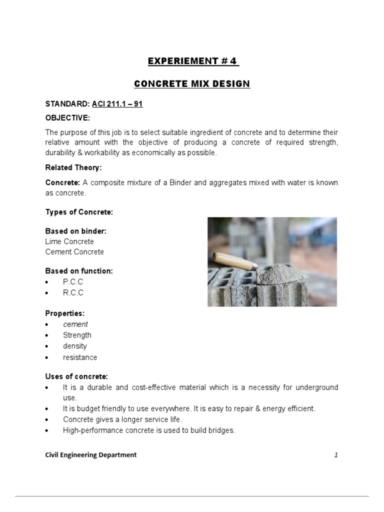 Prc 2 Manual Group 8 Pdf Cement Concrete