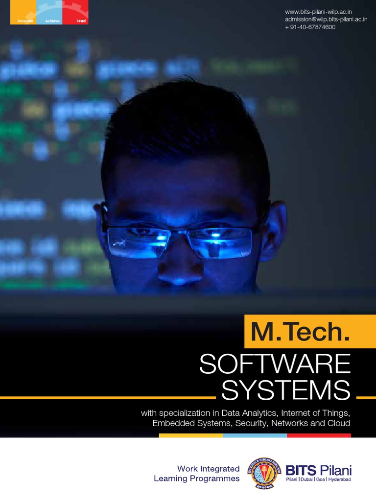 Software Systems: M.Tech | PDF | Internet Of Things | Security