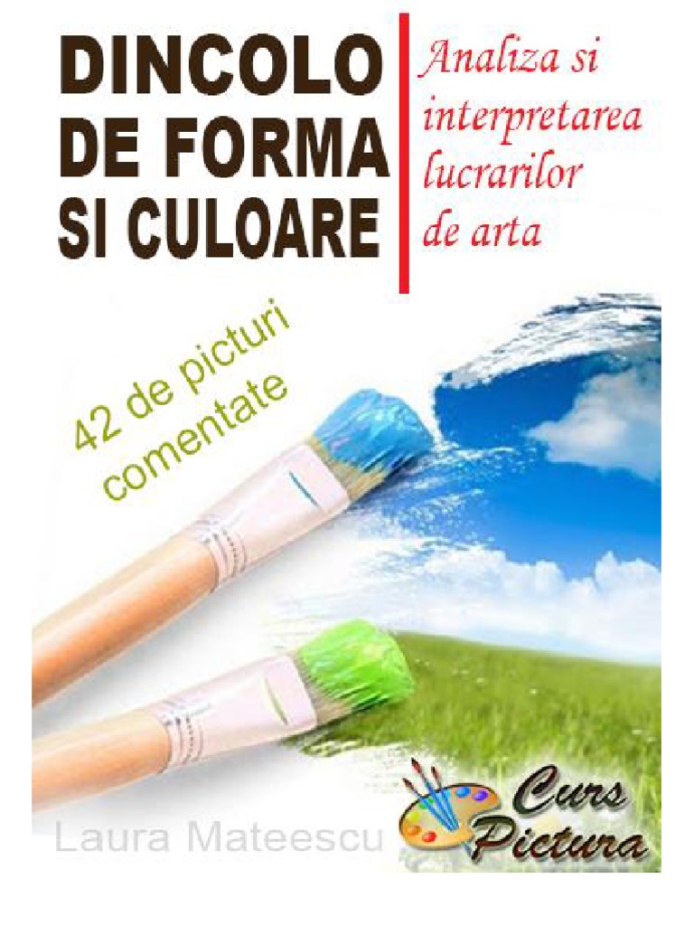 Cartea Dincolo de Forma Si Culoare | PDF