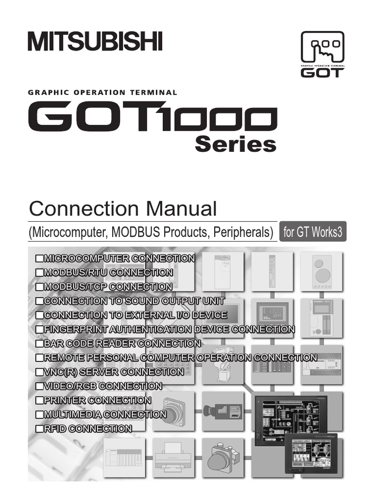 GOT1000 Series Connection Manual (Microcomputer, MODBUS Products ...