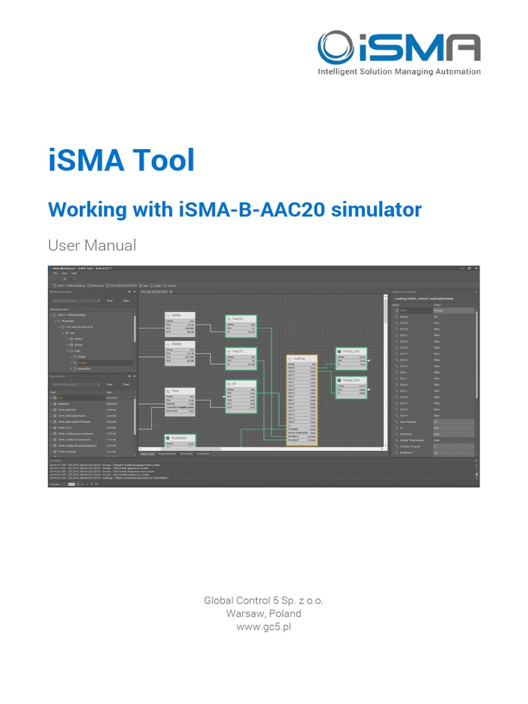 iSMA Tool: Working With iSMA-B-AAC20 Simulator | PDF | Application ...