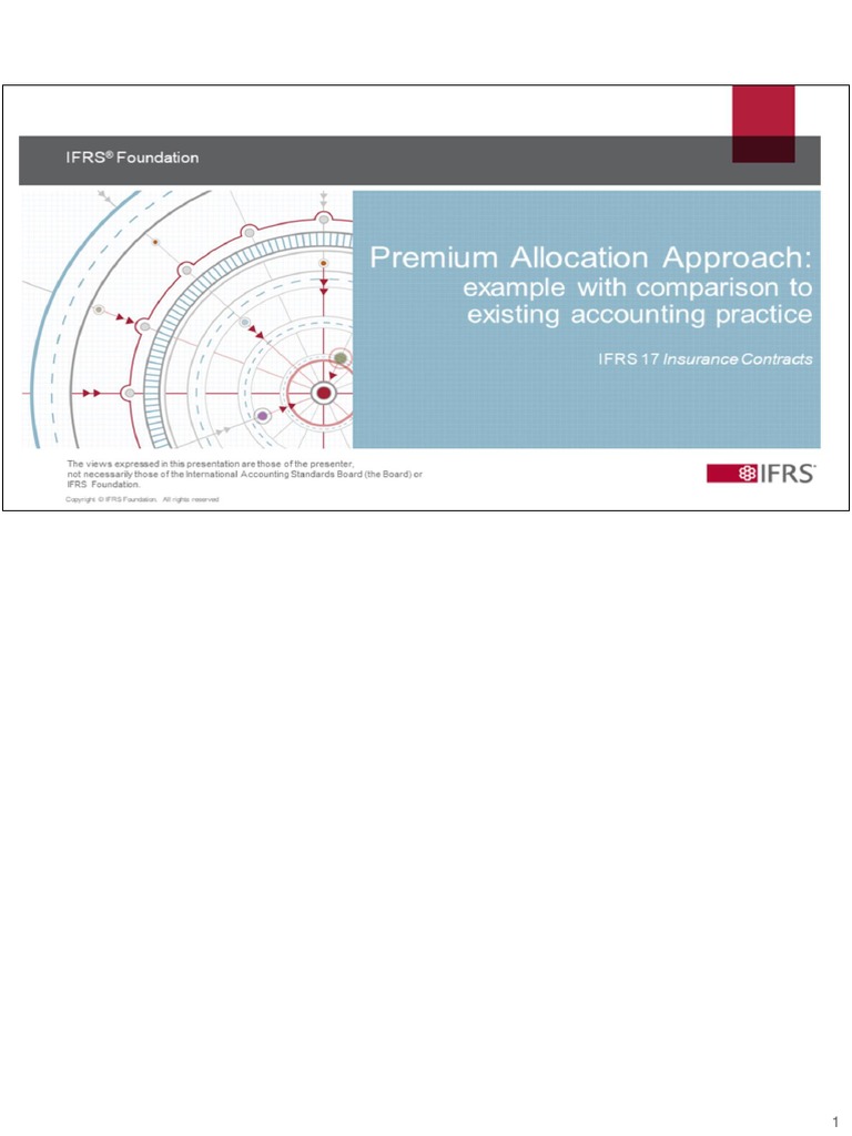 Premium Allocation Approach Example | PDF | Insurance | Corporations
