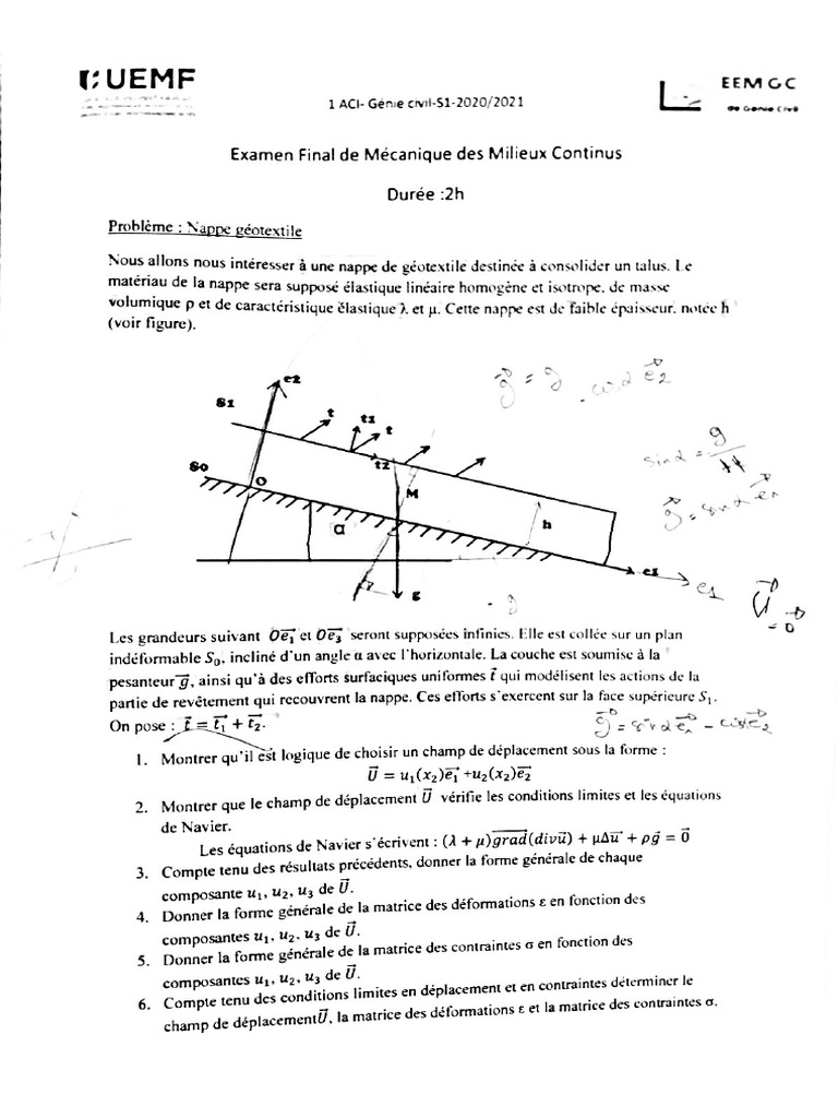 Examen MMC | PDF