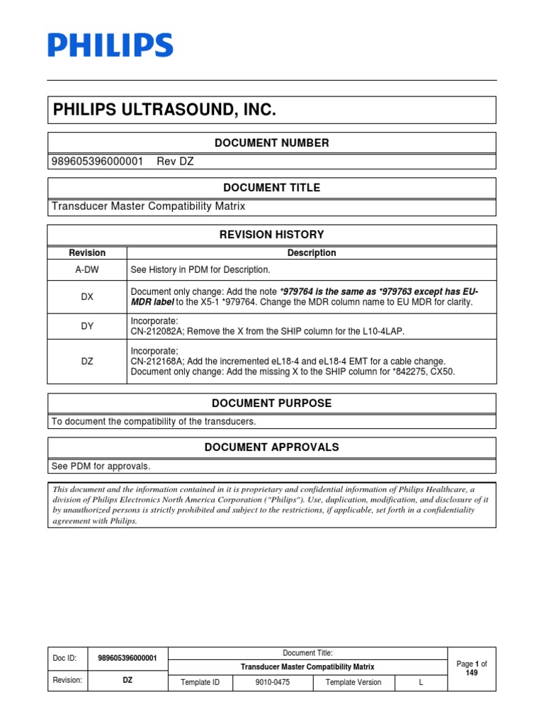 Transducer Master Compatibility Matrix | PDF | Software Engineering ...