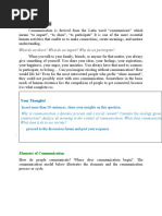 Oral Communication Grade 11 Lesson 2 | PDF | Communication | Human ...