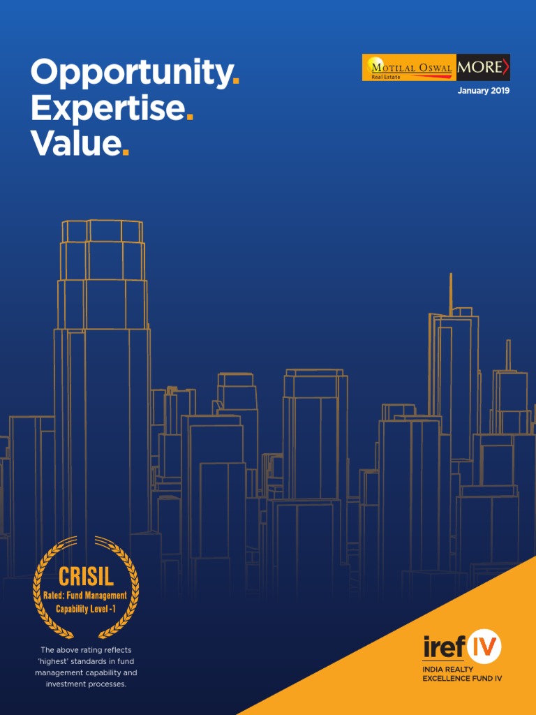 IREF IV Brochure June 19 - 6 Pager | PDF | Investing | Internal Rate Of ...