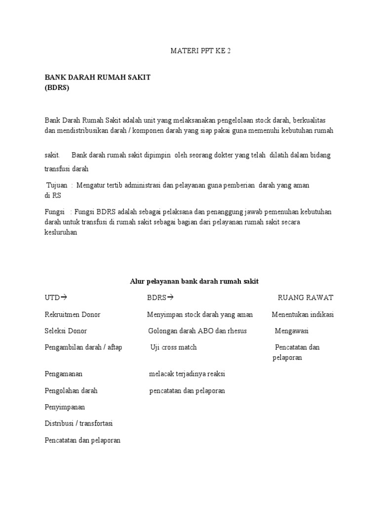 Ringkasan PPT KE 2 | PDF