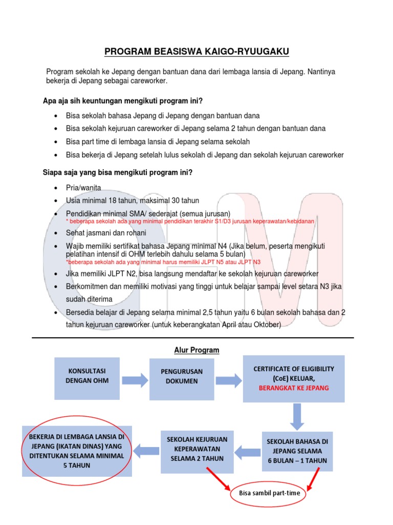 Beasiswa Kaigo | PDF