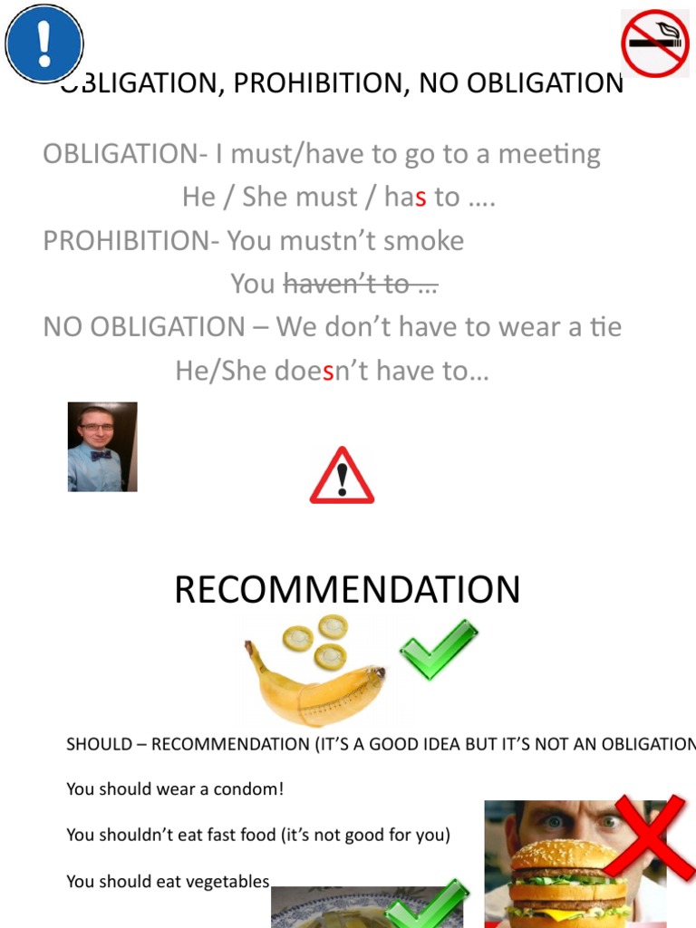 Obligation, Prohibition, No Obligation | PDF