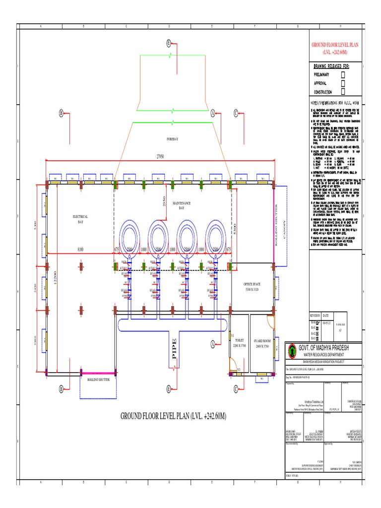 Pump House - Drawings-2 | PDF