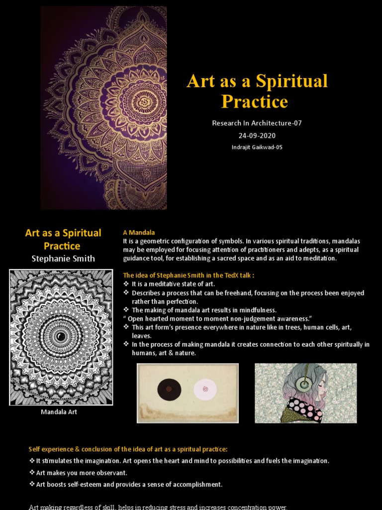 Mandala Art as Spiritual Practice | PDF | Mandala | Meditation