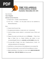 English Project Topics 12 | PDF | Foreign Language Studies | Art