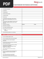 KYC Checklist Spreadsheet | PDF | Money Laundering | Terrorism Financing
