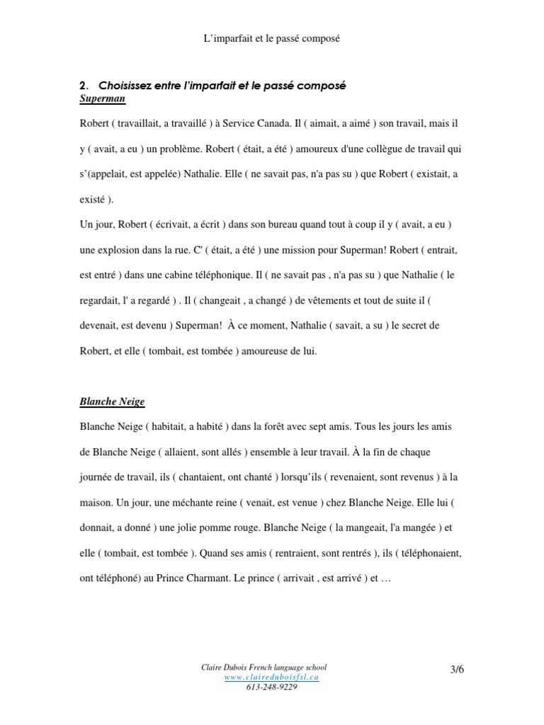 (Microsoft Word - Limparfait Versus Pass - 351 Compos - 351 | PDF